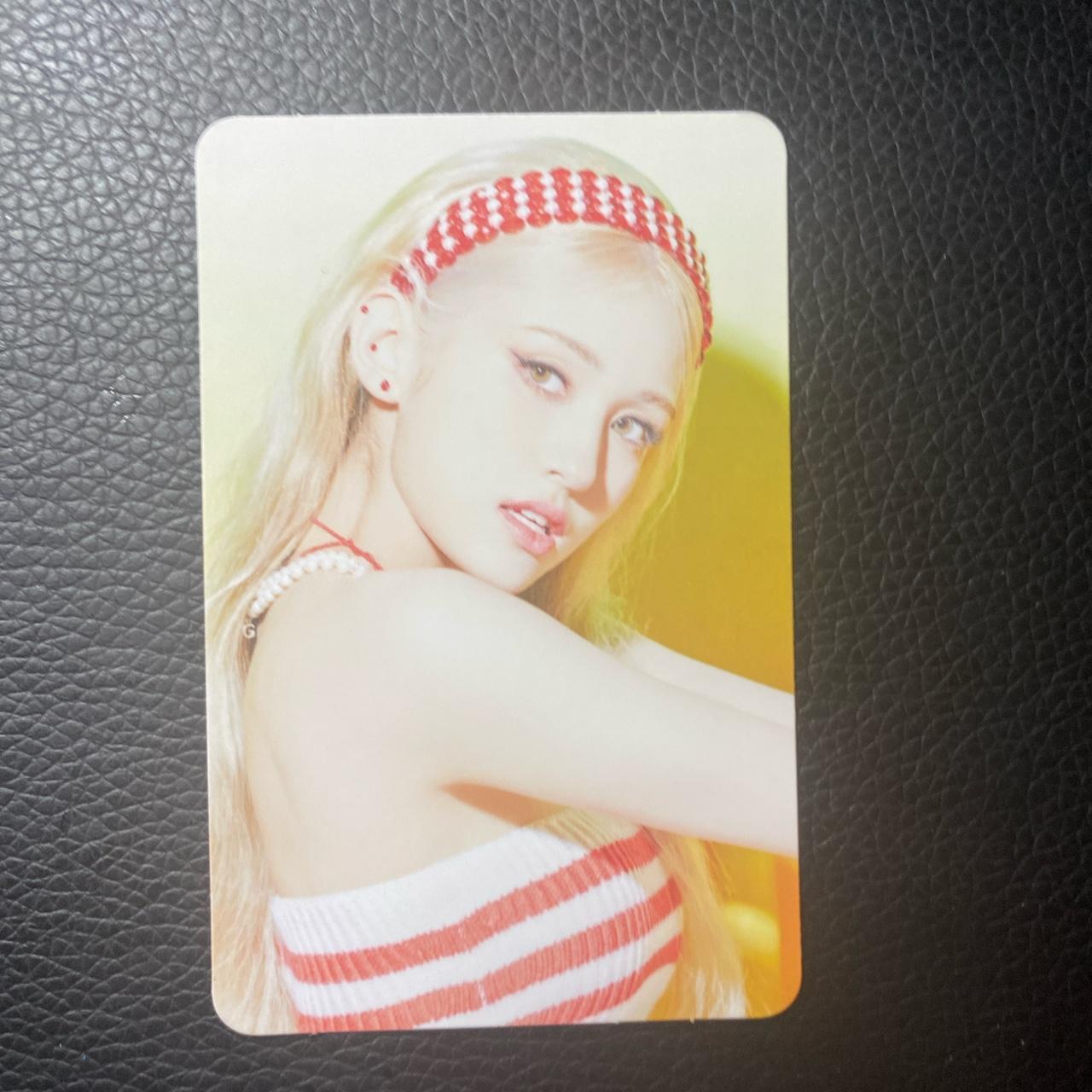 WTS（US only） Somi XOXO pc photocard $10 each... - Depop