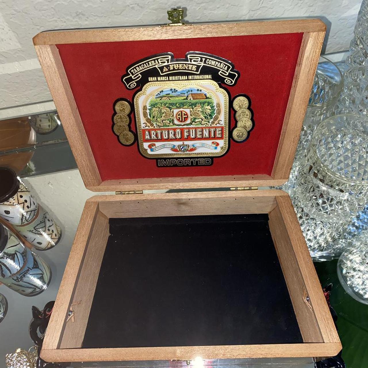 Upcycled Jewelry Collage Cigar Box Purse This... - Depop