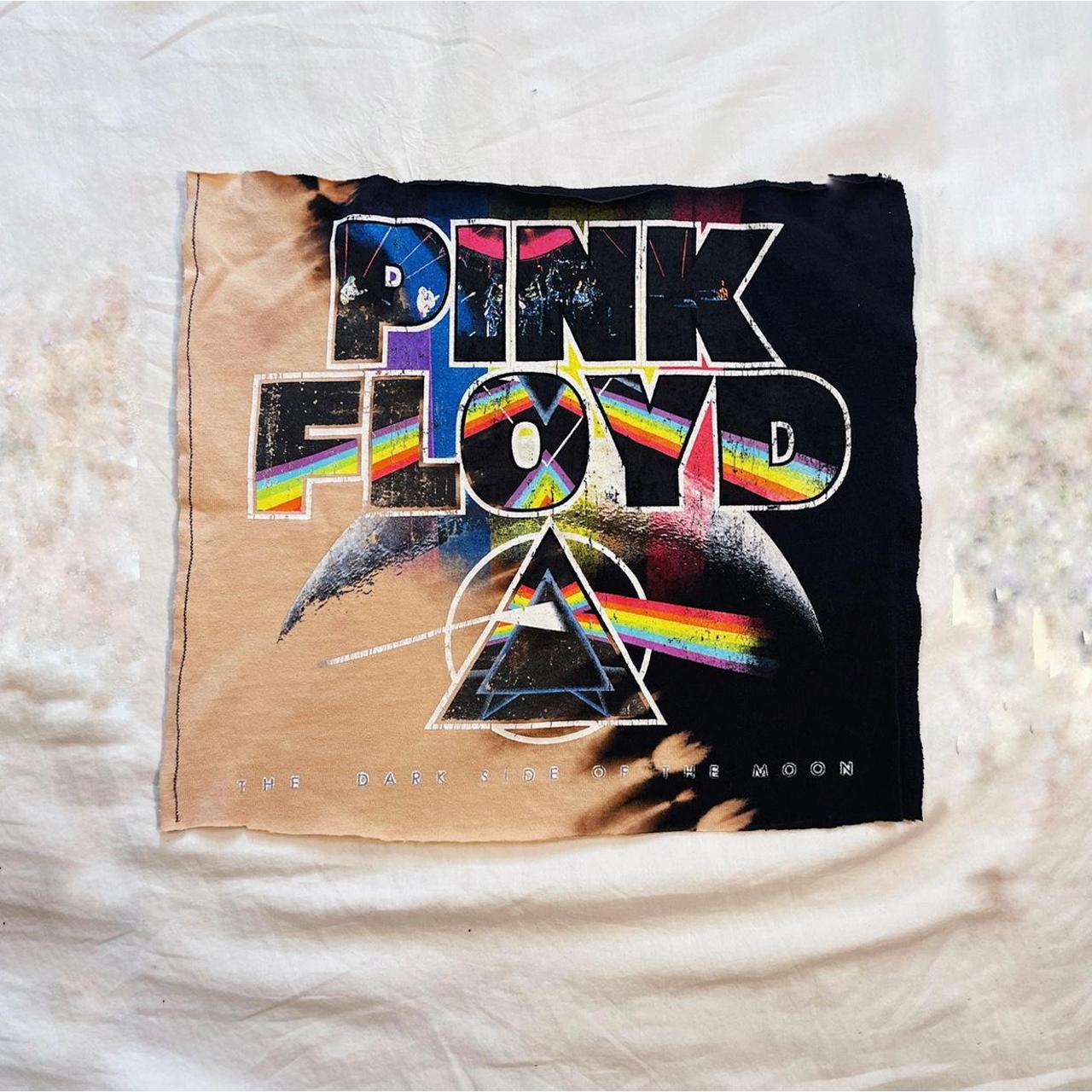 Pink Floyd upcycled tube top W/29in L/13in Free... - Depop