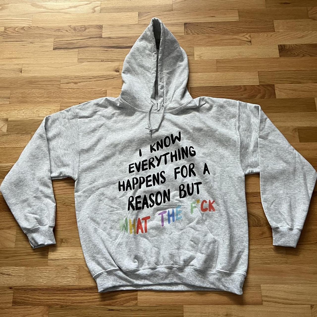 what the f*ck hoodie #hoodie #y2k #wtf - Depop