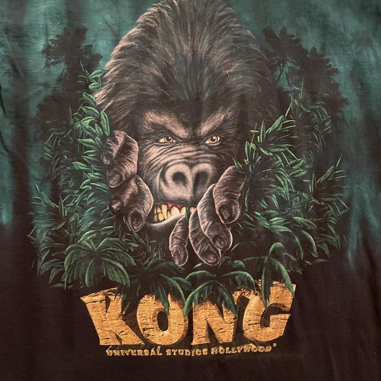 Kong Universal Studios Hollywood 90s Single Stitch... - Depop