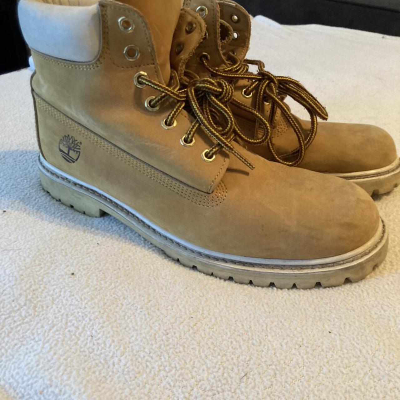 Timberland Men's Tan Boots | Depop