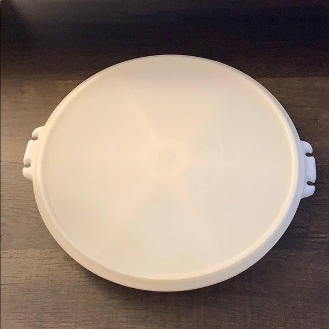 Vintage Tupperware Party Tray White #tupperware... - Depop