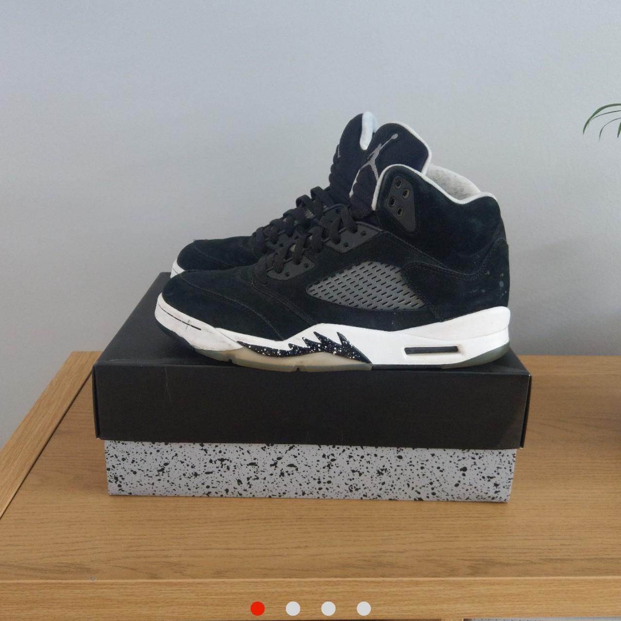 Air Jordan Retro Black Rare "2013" Size 8 UK Worn... - Depop