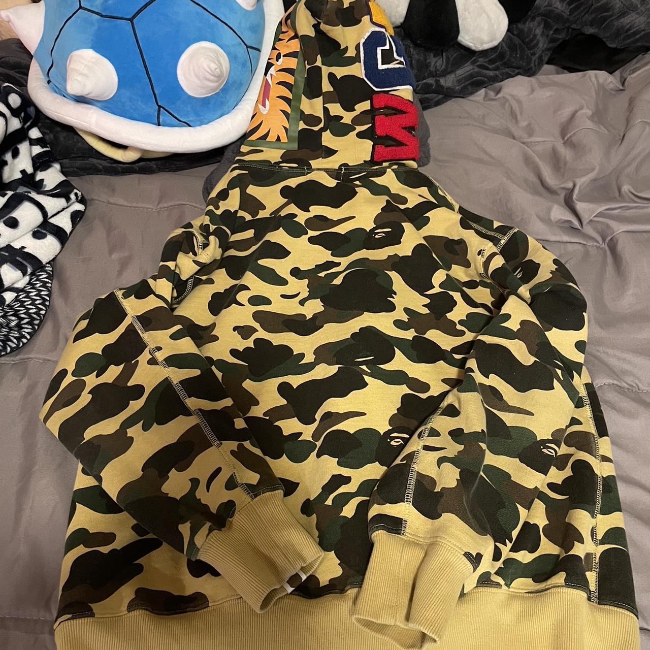 Bathing Ape Full Zip Jacket #bape #jacket... - Depop