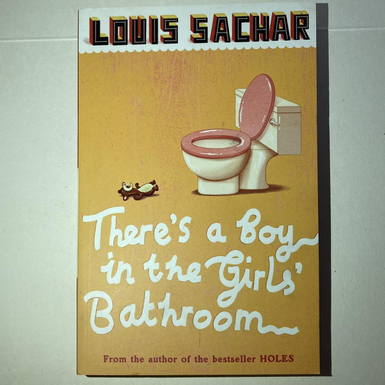 there’s a boy in the girls bathroom book by louis... - Depop