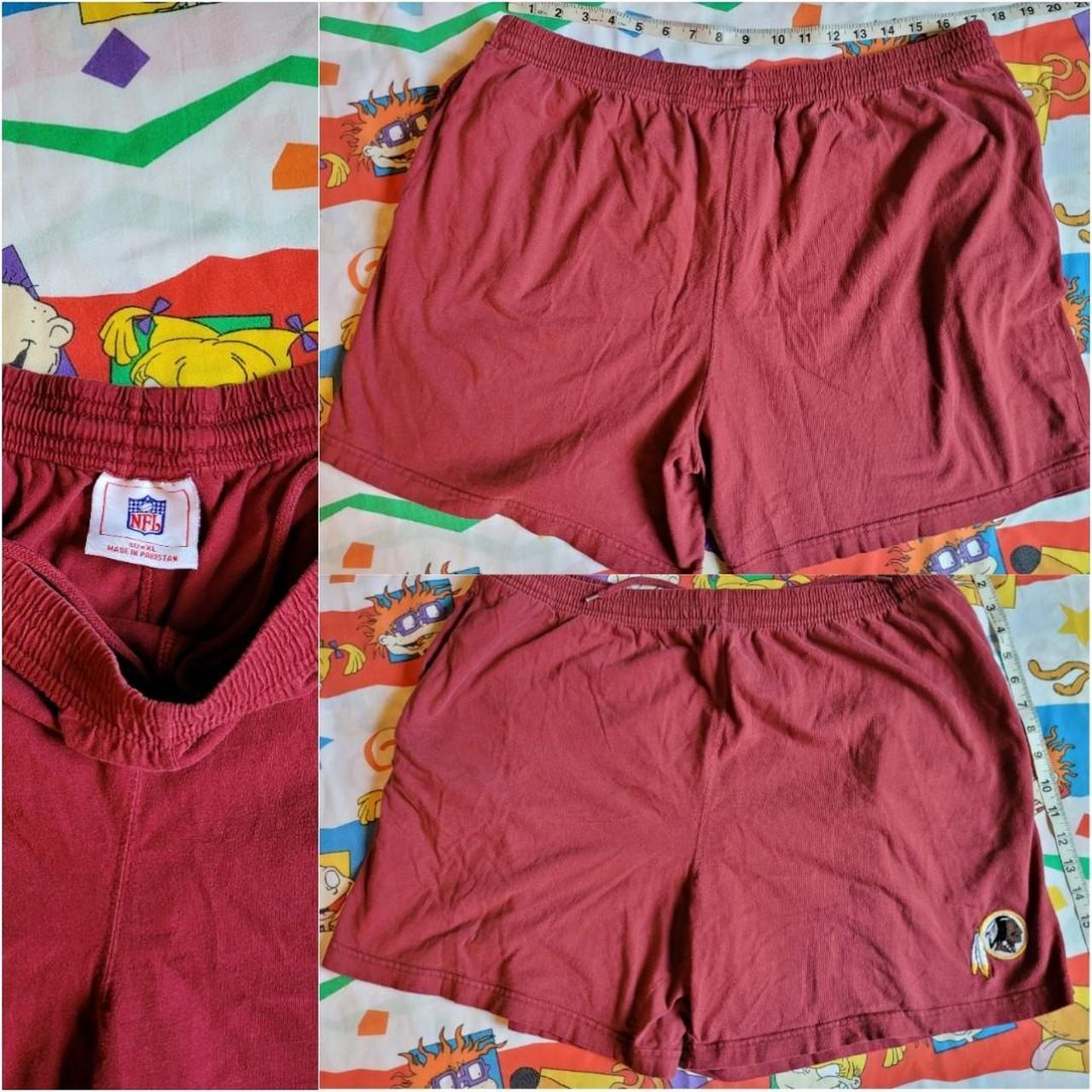 Rare Vintage Washington redskins cotton Shorts .... - Depop