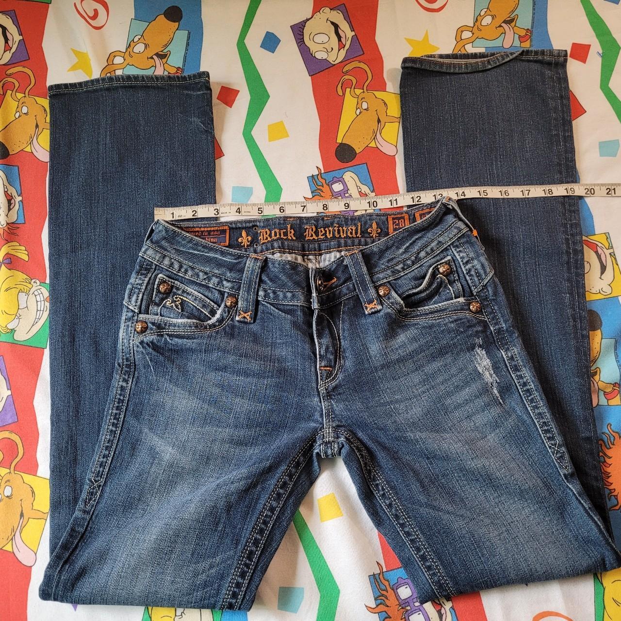 Rock Revival bootcut denim jeans sz 28 ... - Depop
