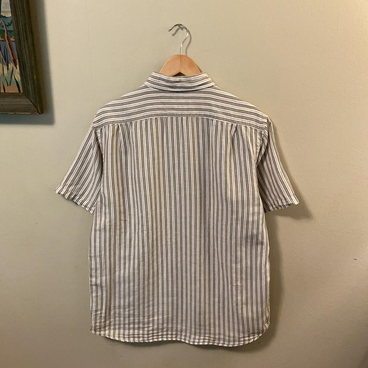 Cremieux Collection Button Down Mens Large Striped... - Depop