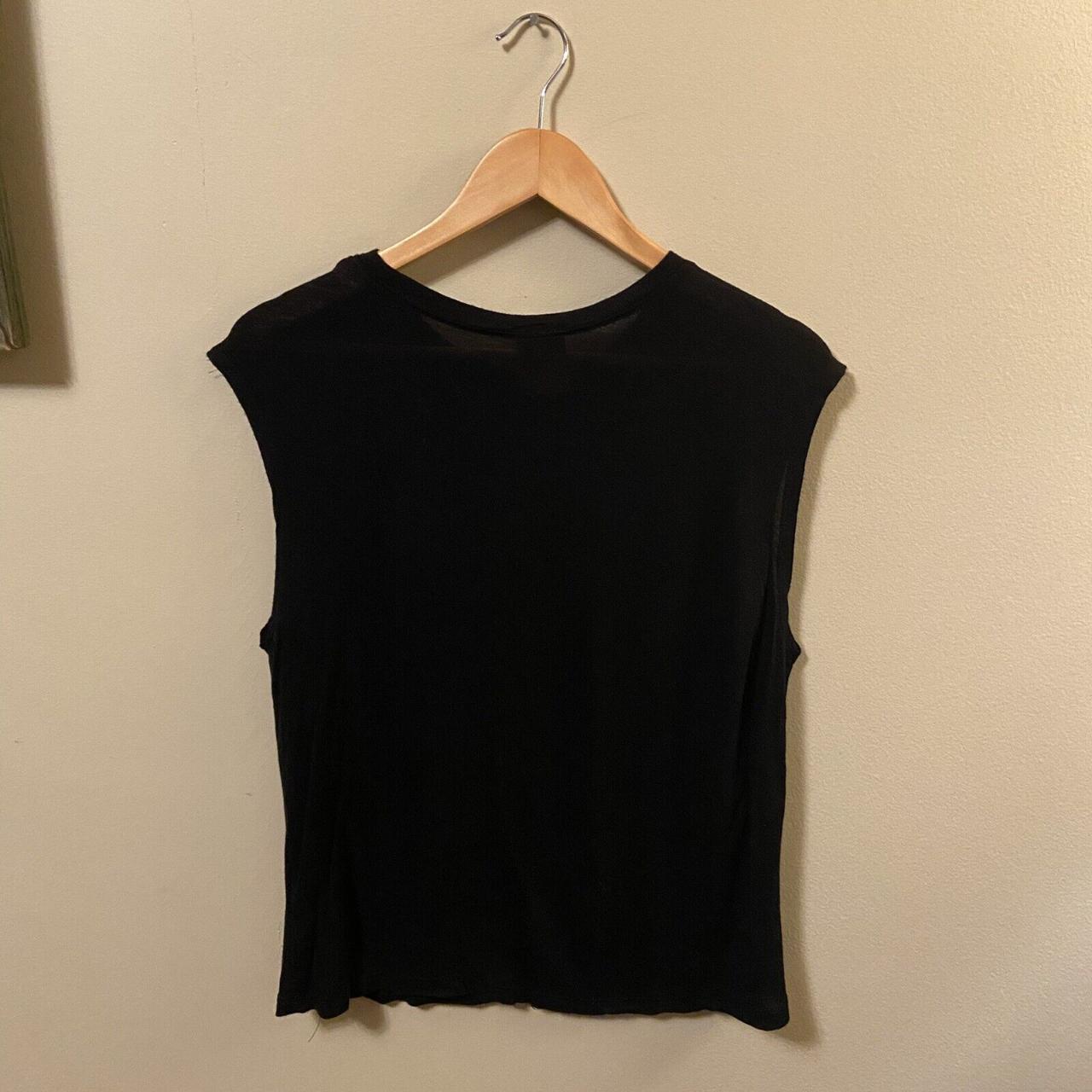 Bravado Women's Black Vest | Depop