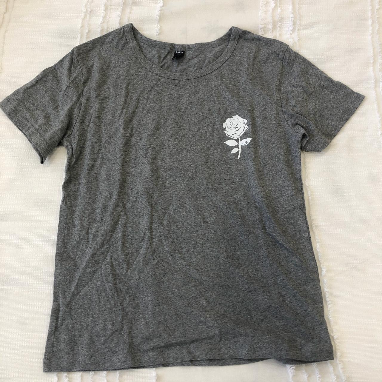 shein - rose shirt free shipping happy to do drop... - Depop