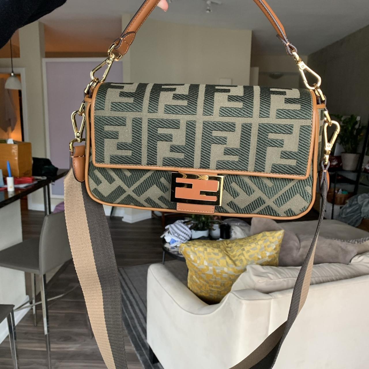 Monogram F Bag, baguette style purse SS2021. New... - Depop