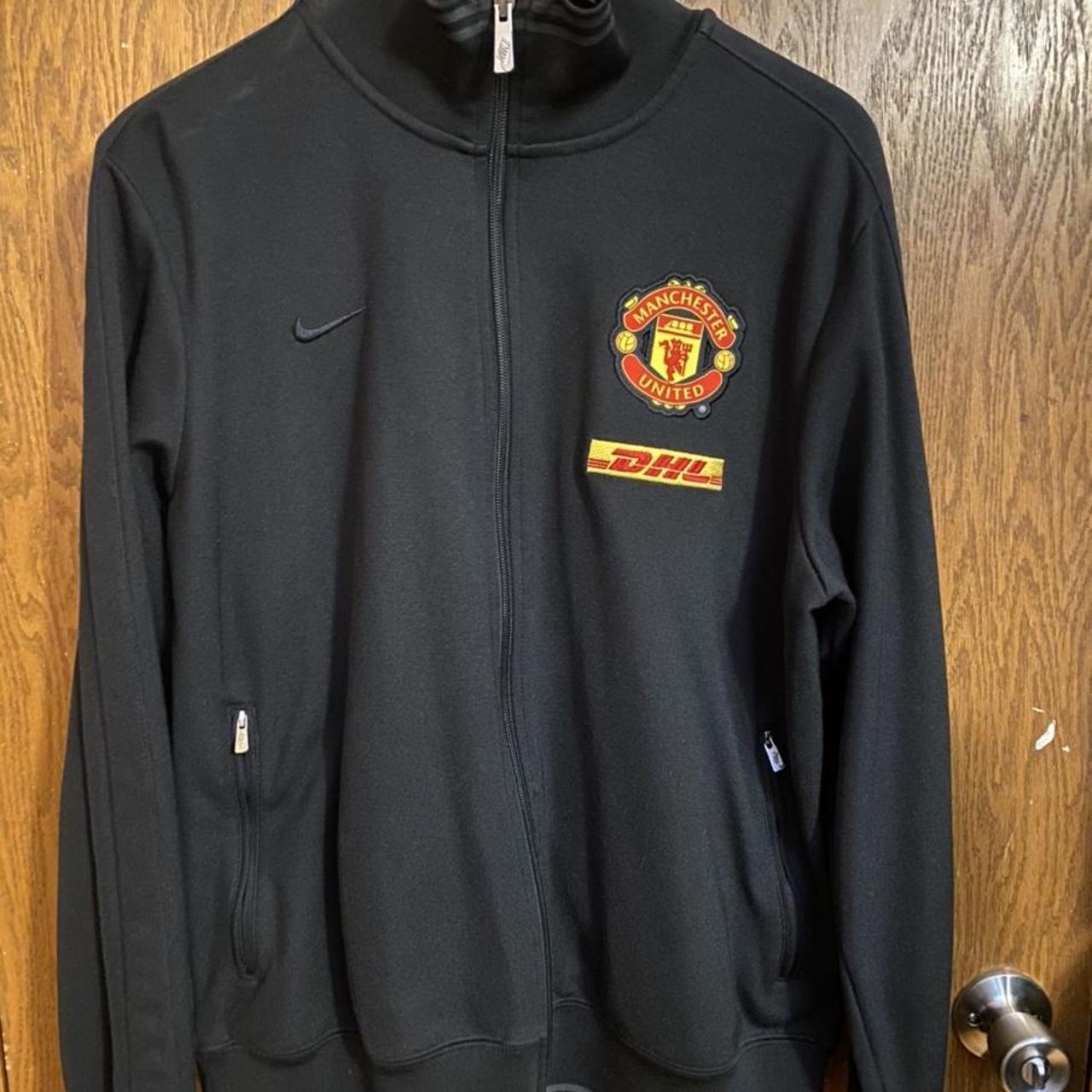 Manchester United DHL Nike track jacket Super clean... - Depop