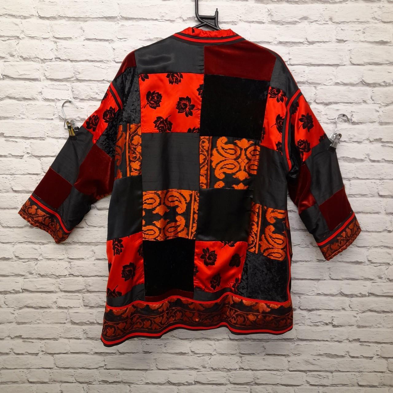 Asian Inspired Patchwork Jacket Super stylish bold... - Depop