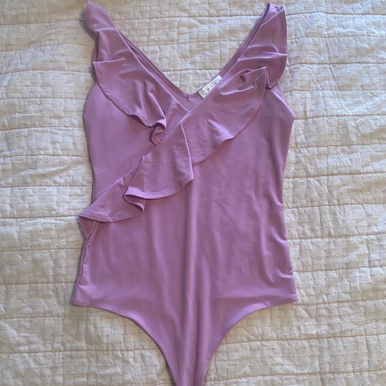 Lilac bodysuit!! The color is lovely. Can you say... - Depop