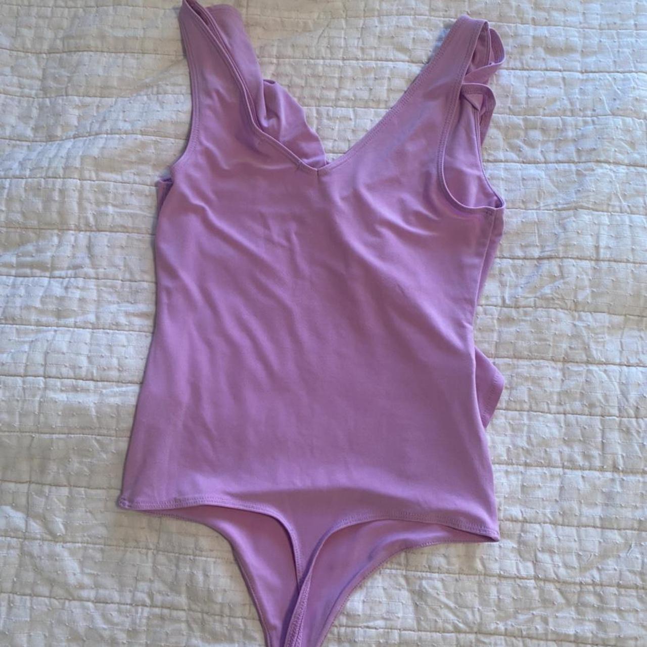 Lilac bodysuit!! The color is lovely. Can you say... - Depop
