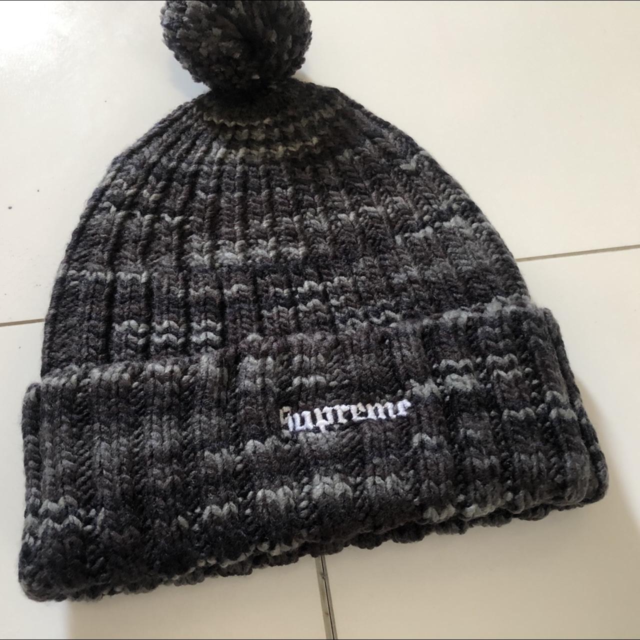 Supreme knit beanie in great w black. New w tags... - Depop