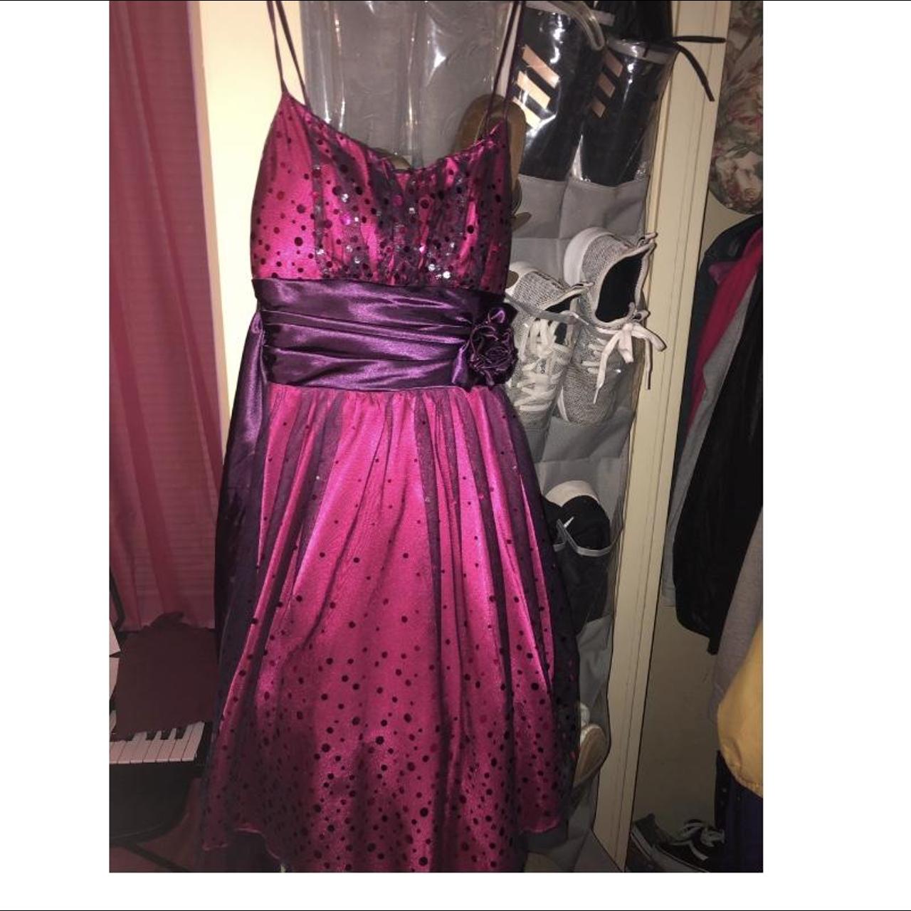 homecoming dress early 2000s style only worn once - Depop