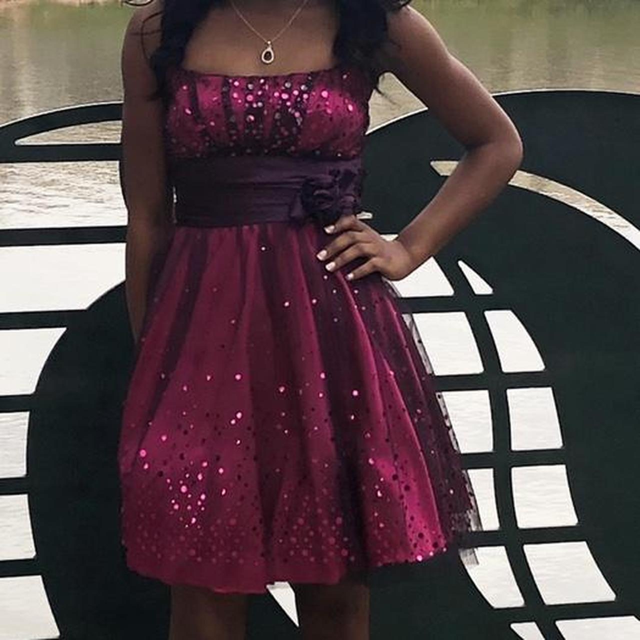 homecoming dress early 2000s style only worn once - Depop