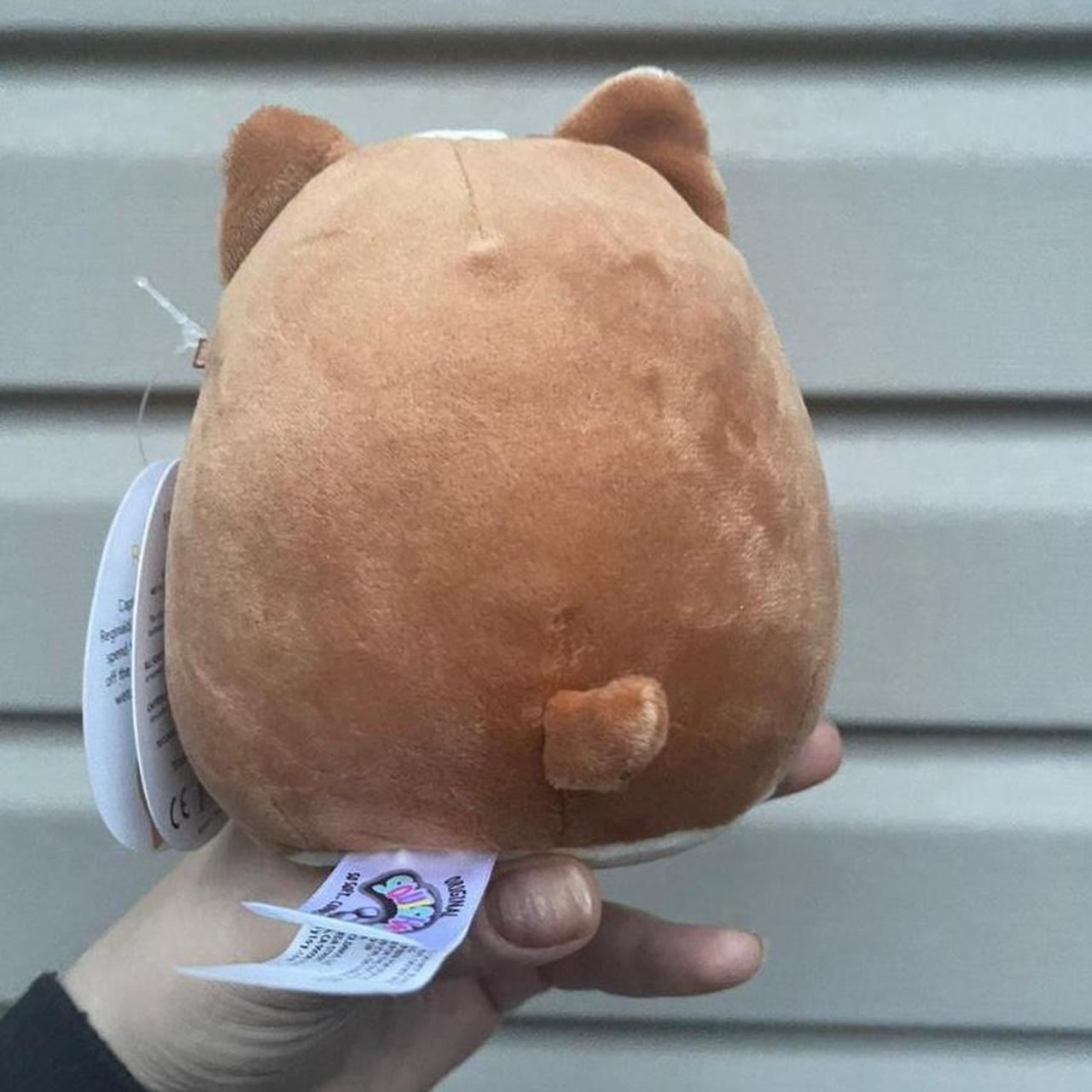 corgi squishmallow Reginald the corgi 5 inch... - Depop