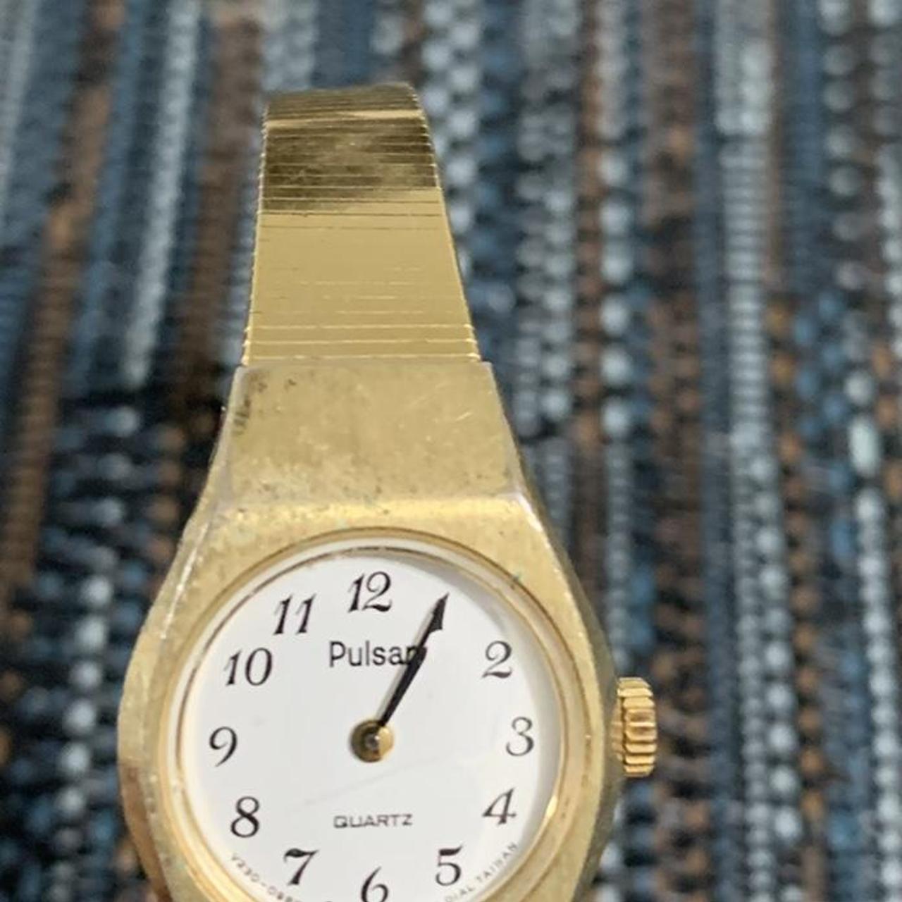 Vintage 80-90s Pulsar ladies watch. Used condition... - Depop
