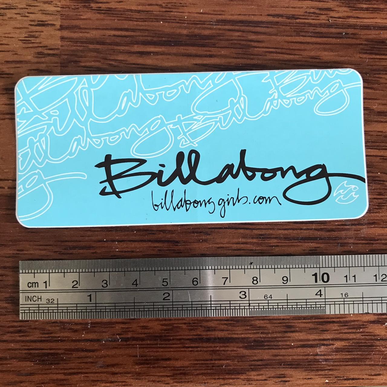 Early 2000s Billabong surf sticker #surf #sticker... - Depop