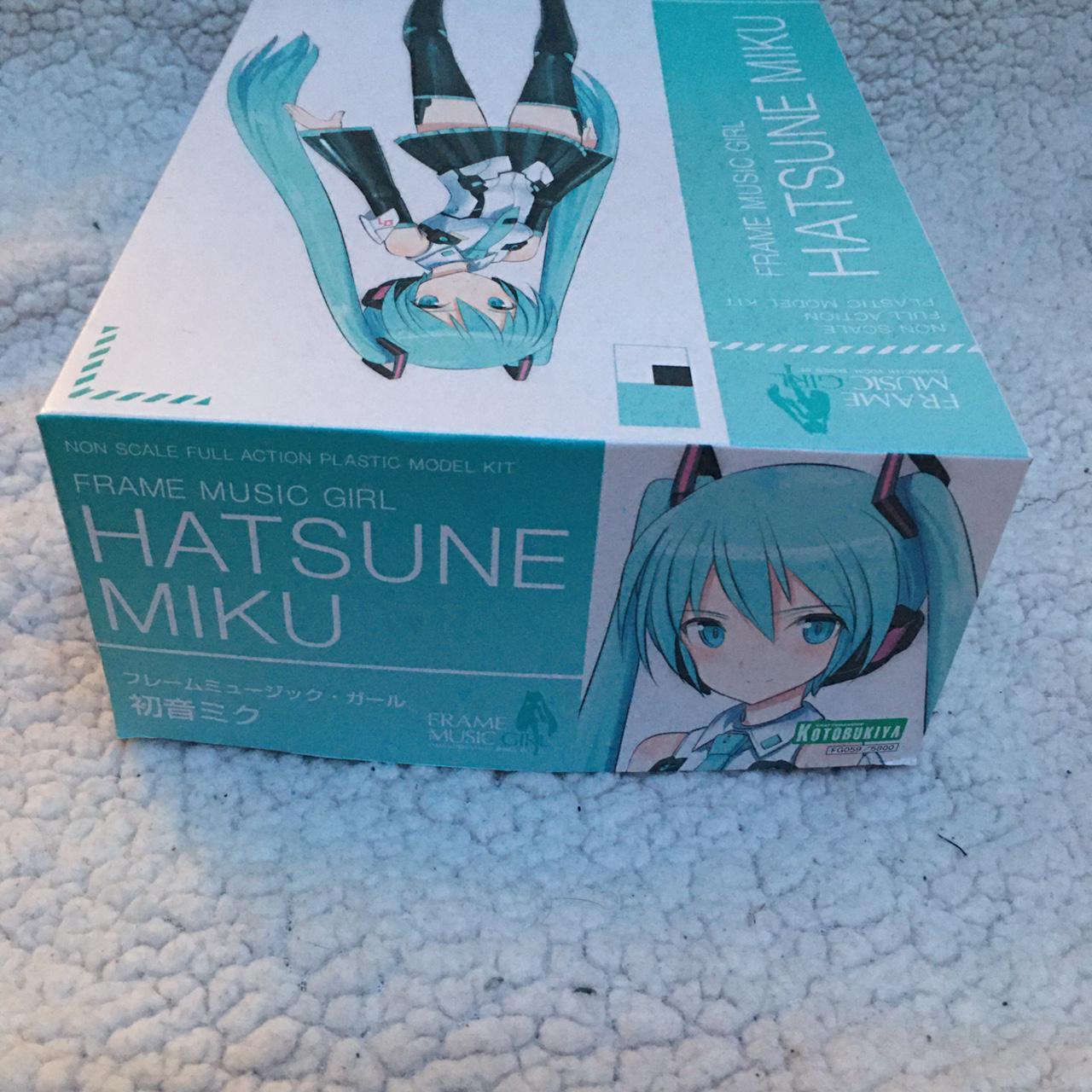 HATSUNE MIKU - Frame Music Girl Figure - Build Box... - Depop