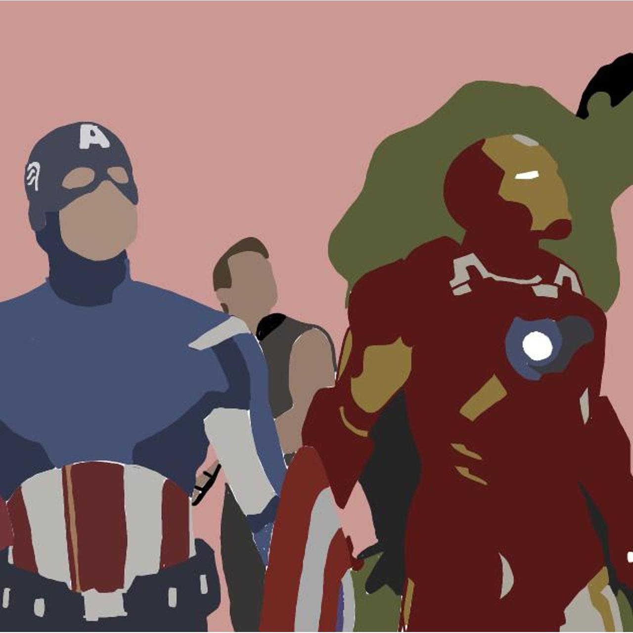 Marvel digital drawings High quality Message me any... - Depop