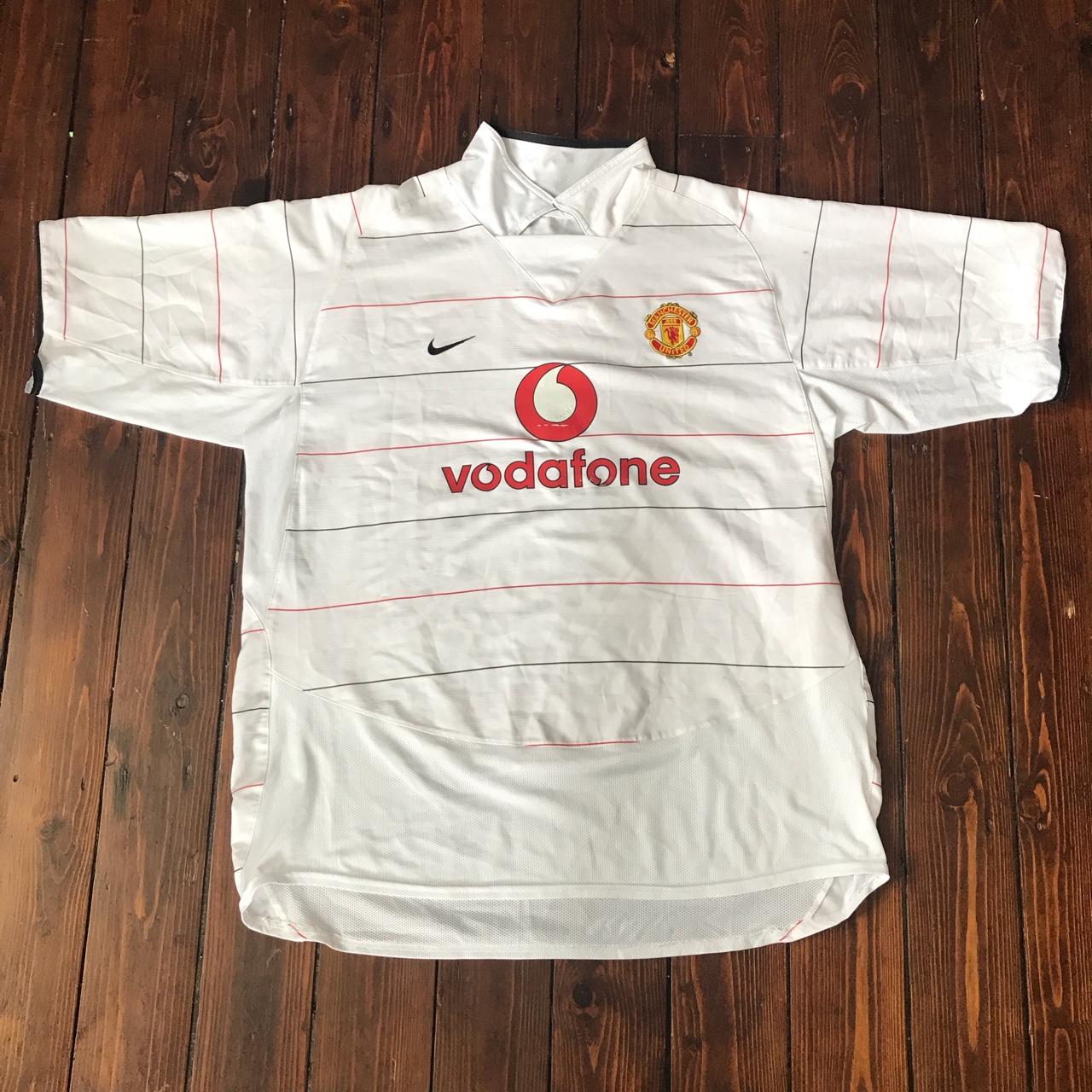 Nike Manchester United 2003/04 Away Kit Size XXL... - Depop