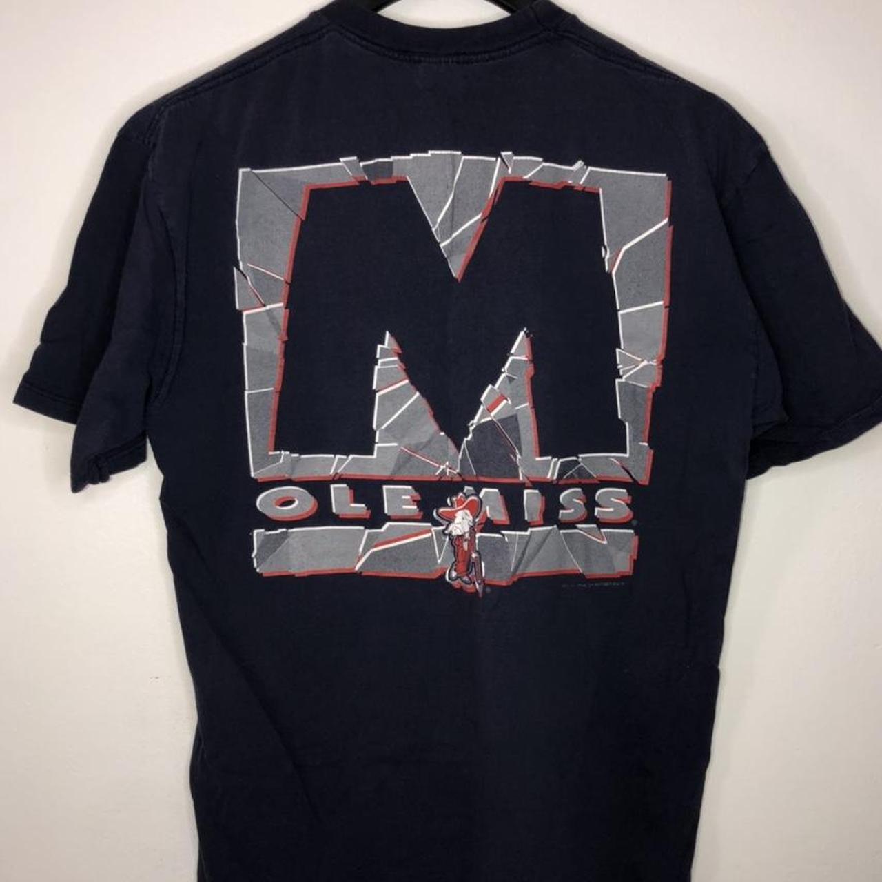 90’s ole miss double sided tee •size:... - Depop
