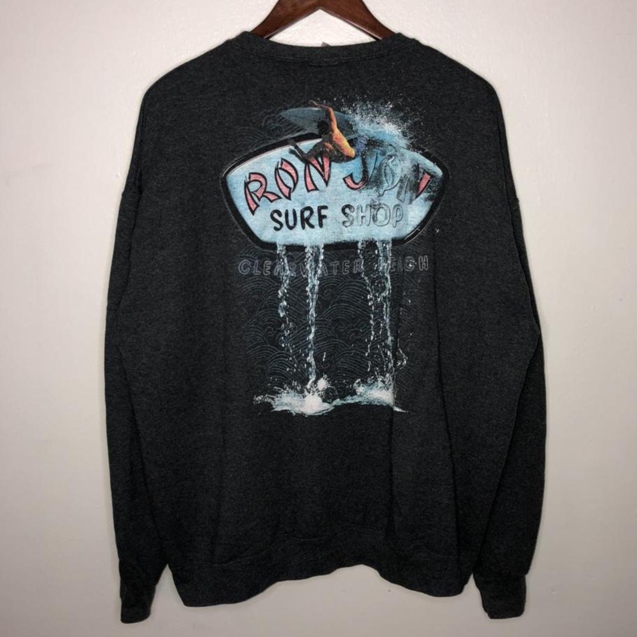 vintage Y2K Ron Jon surf shop sweater •size:... - Depop