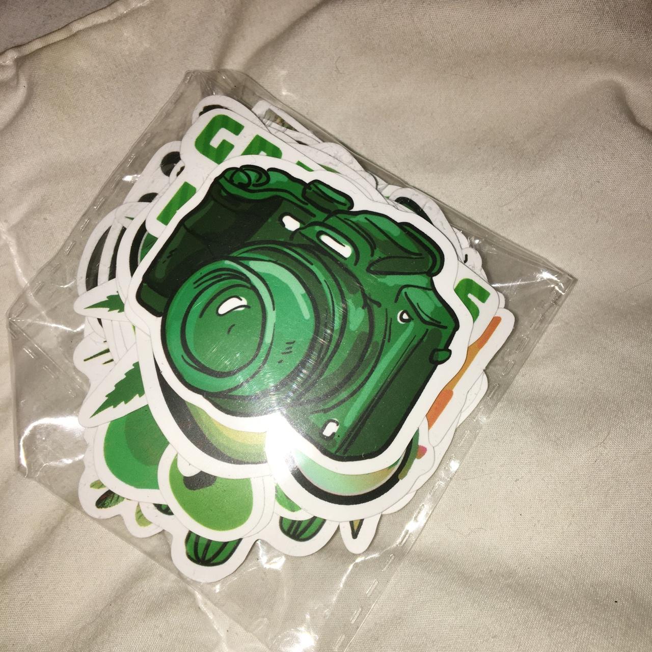 Green Stickers - Depop