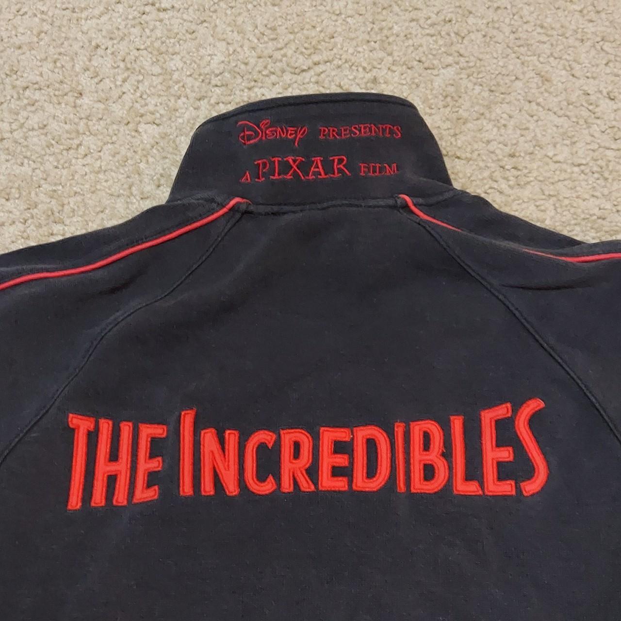 Vintage Pixar The Incredibles Full Zip Track Jacket... - Depop