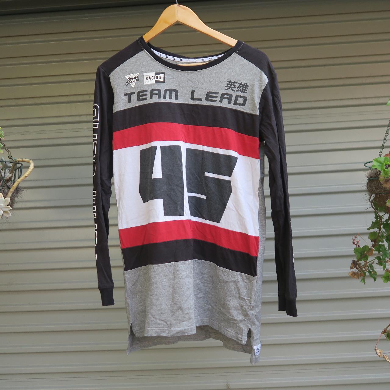 Factorie Drop Tail Long Sleeve Motor Tee Size:... - Depop