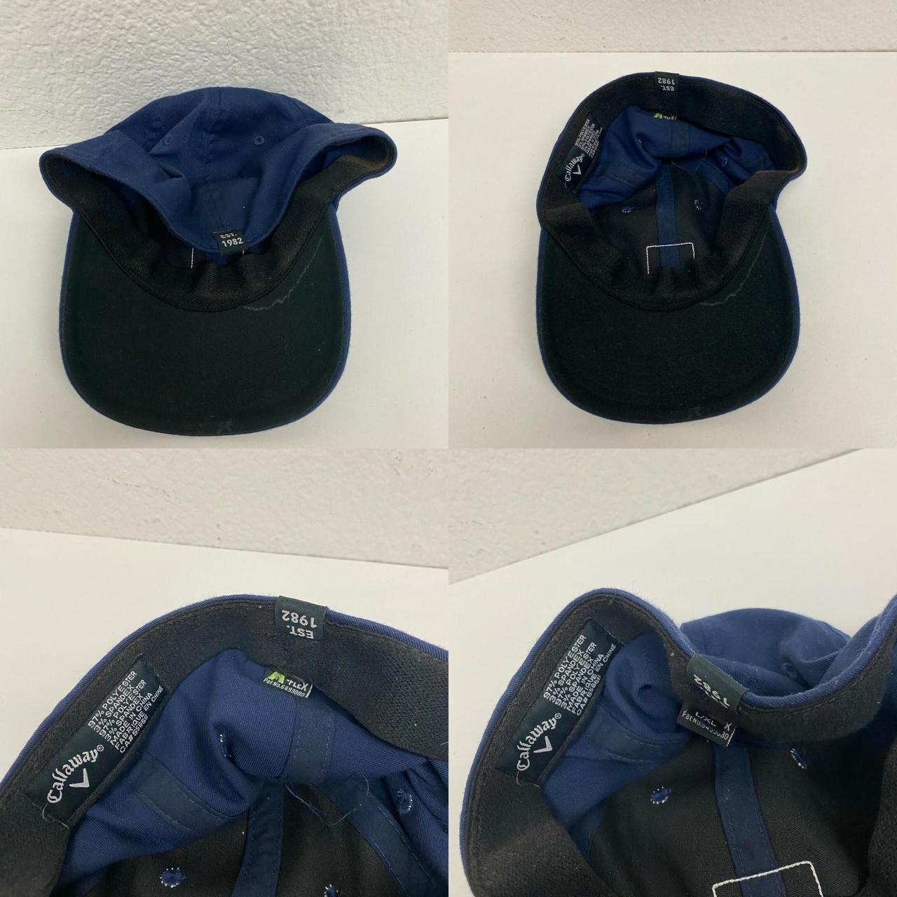 Callaway Golf Hat Navy Blue Men's Size L/XL Flex... - Depop