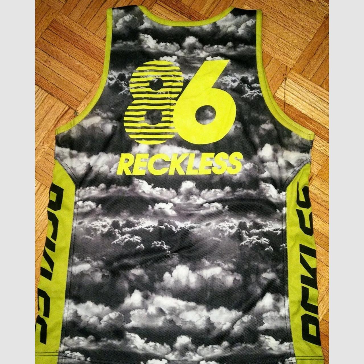 Young & Reckless Basketball Jersey Tank... - Depop
