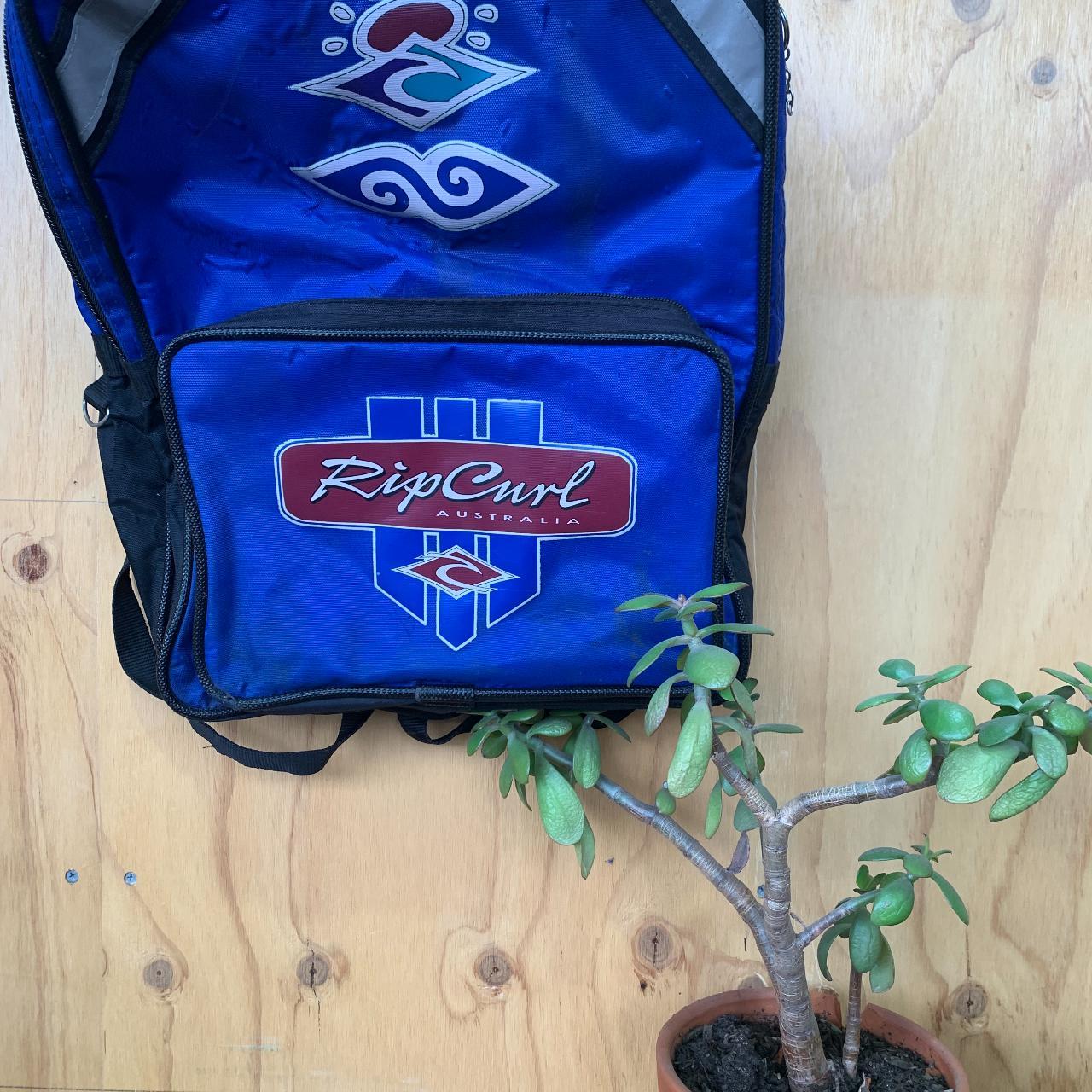 90s / 00s Surf RipCurl backpack. A little worn as... - Depop