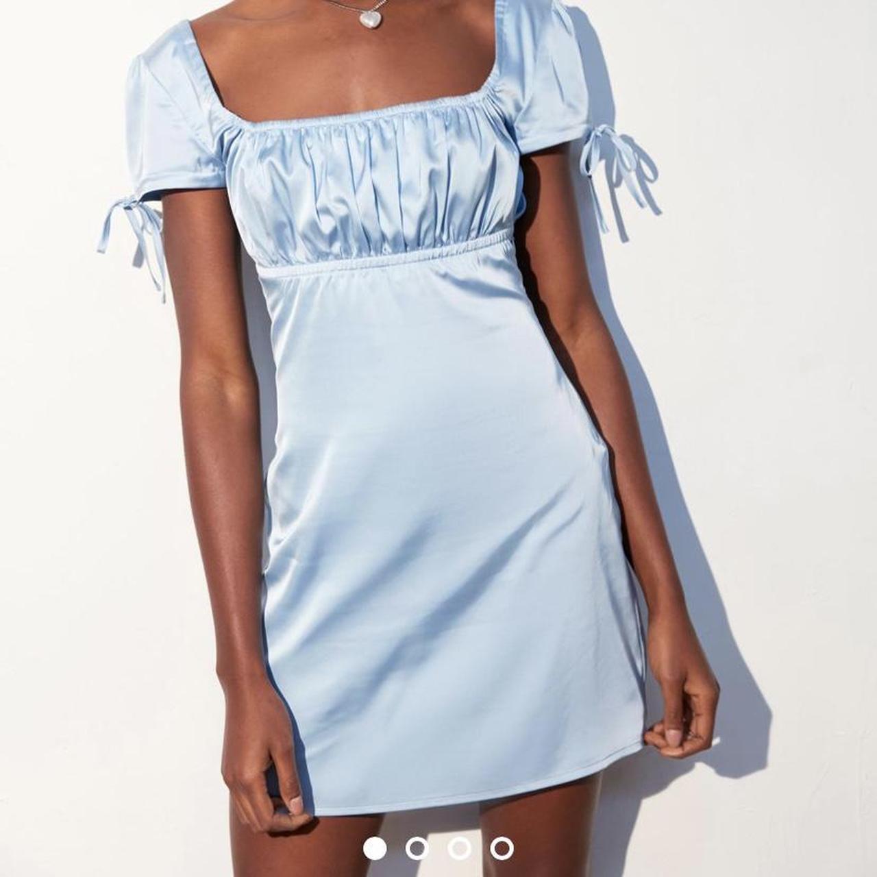 TIGER MIST TYRA SATIN DRESS SIZE: MEDIUM -sold out... - Depop