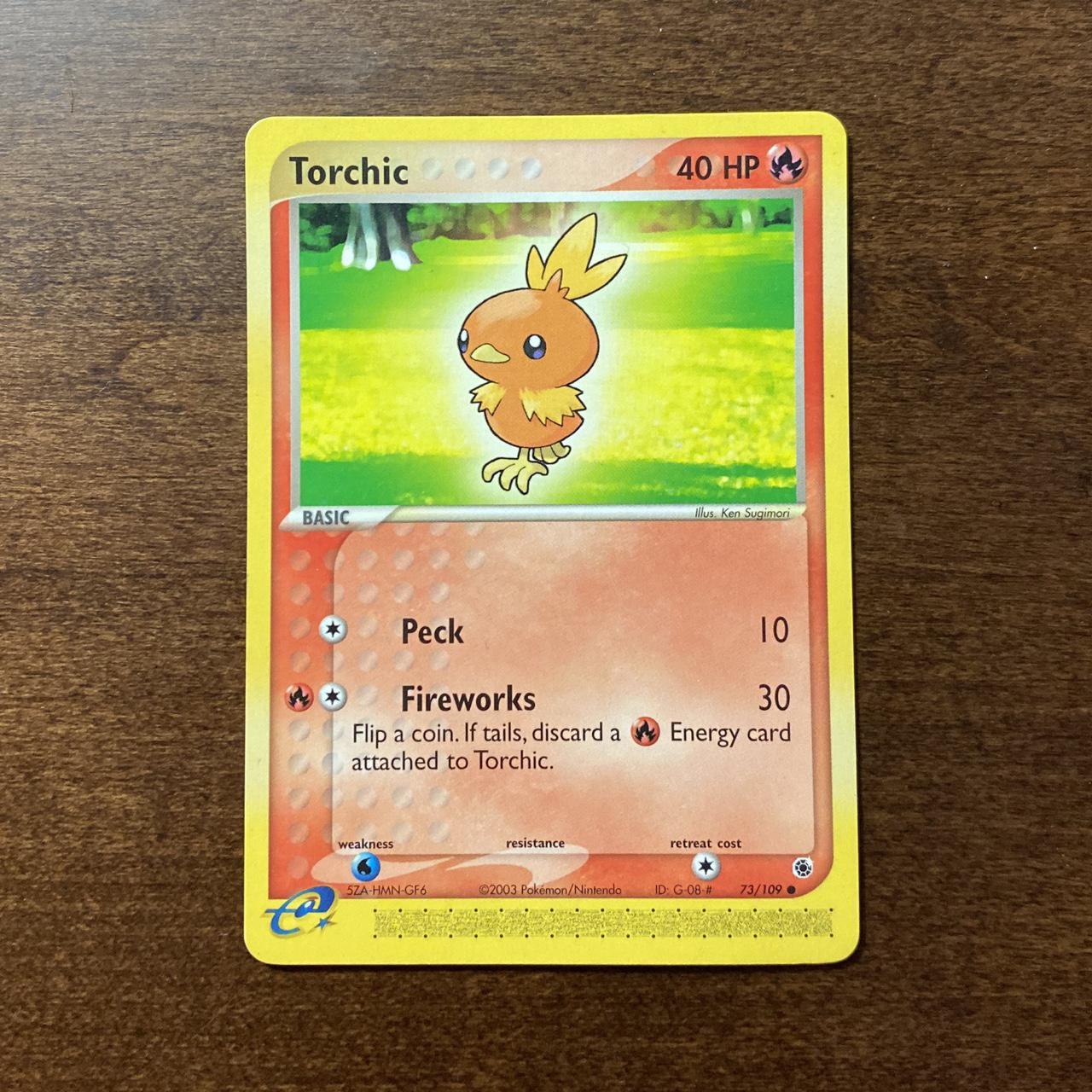🔥 Torchic Pokémon Trading Card 🔥 • Great condition,... - Depop