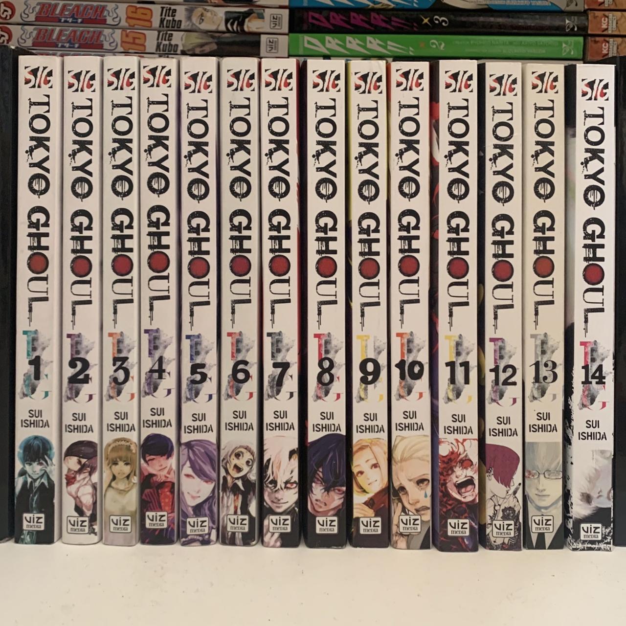Complete Tokyo ghoul manga vol. 1-14 All in good... - Depop