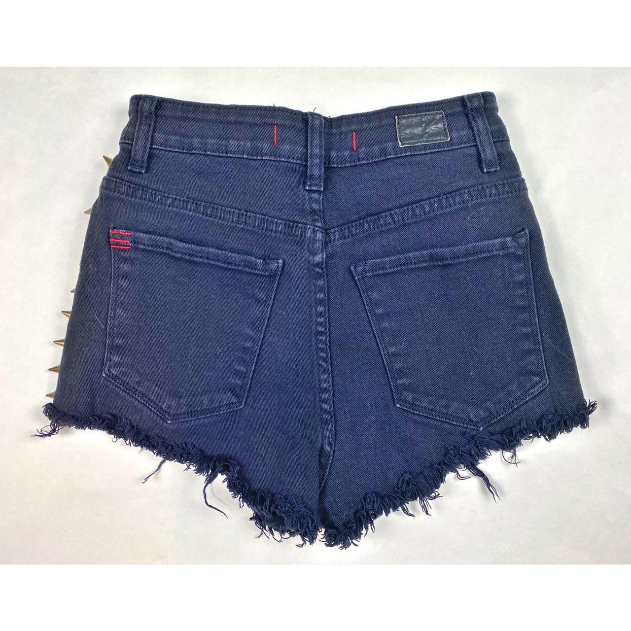 Bdg High Rise Cheeky Denim Cutoff Shorts Excellent Depop