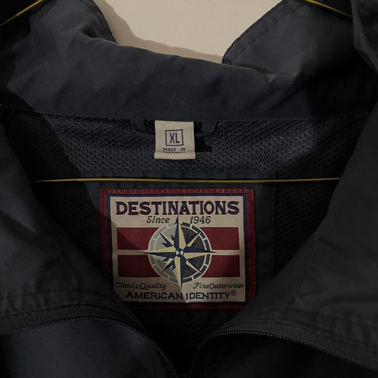 NASA XL windbreaker rain jacket. NASA patch ironed... - Depop