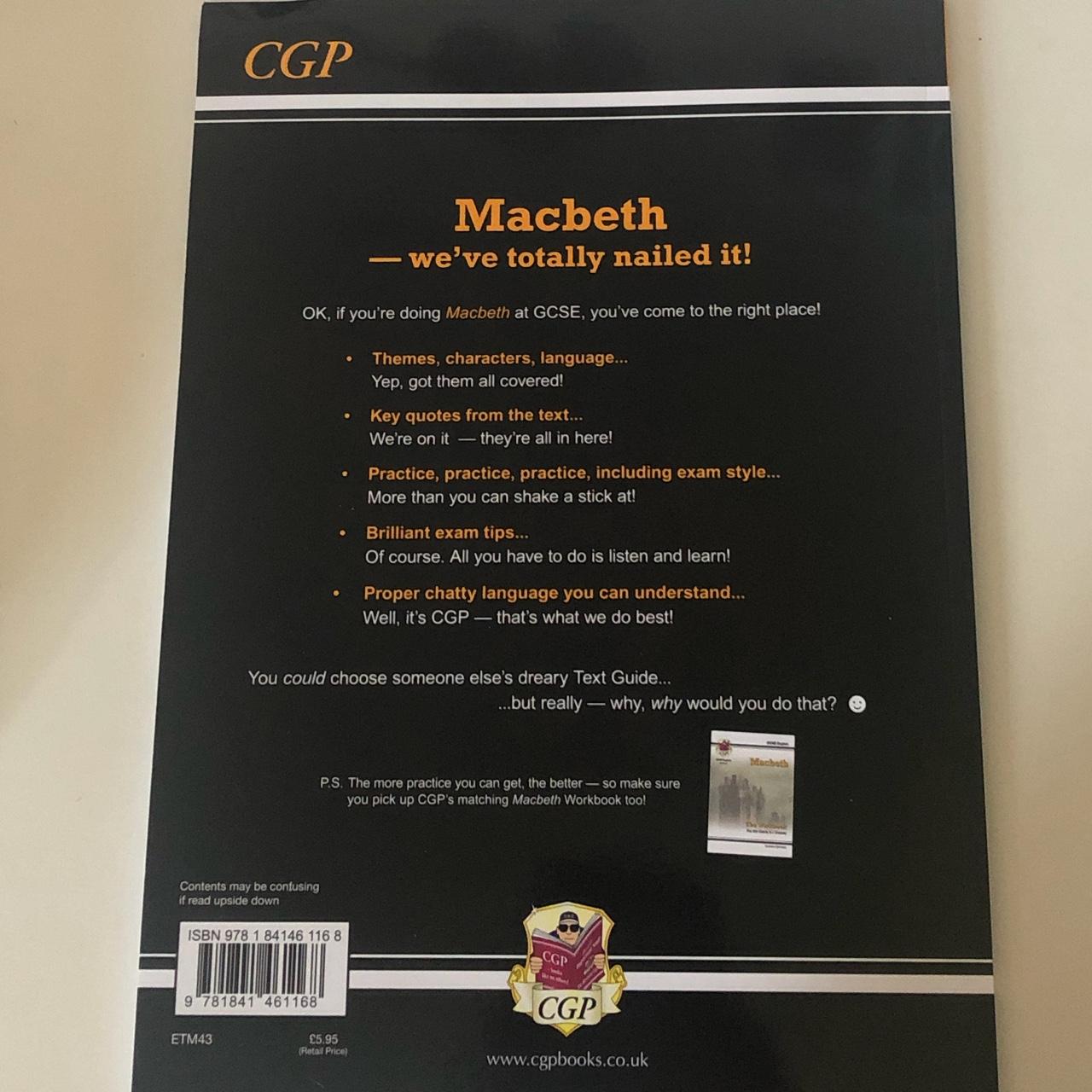 Macbeth GCSE revision guide Grade 9-1. Great... - Depop