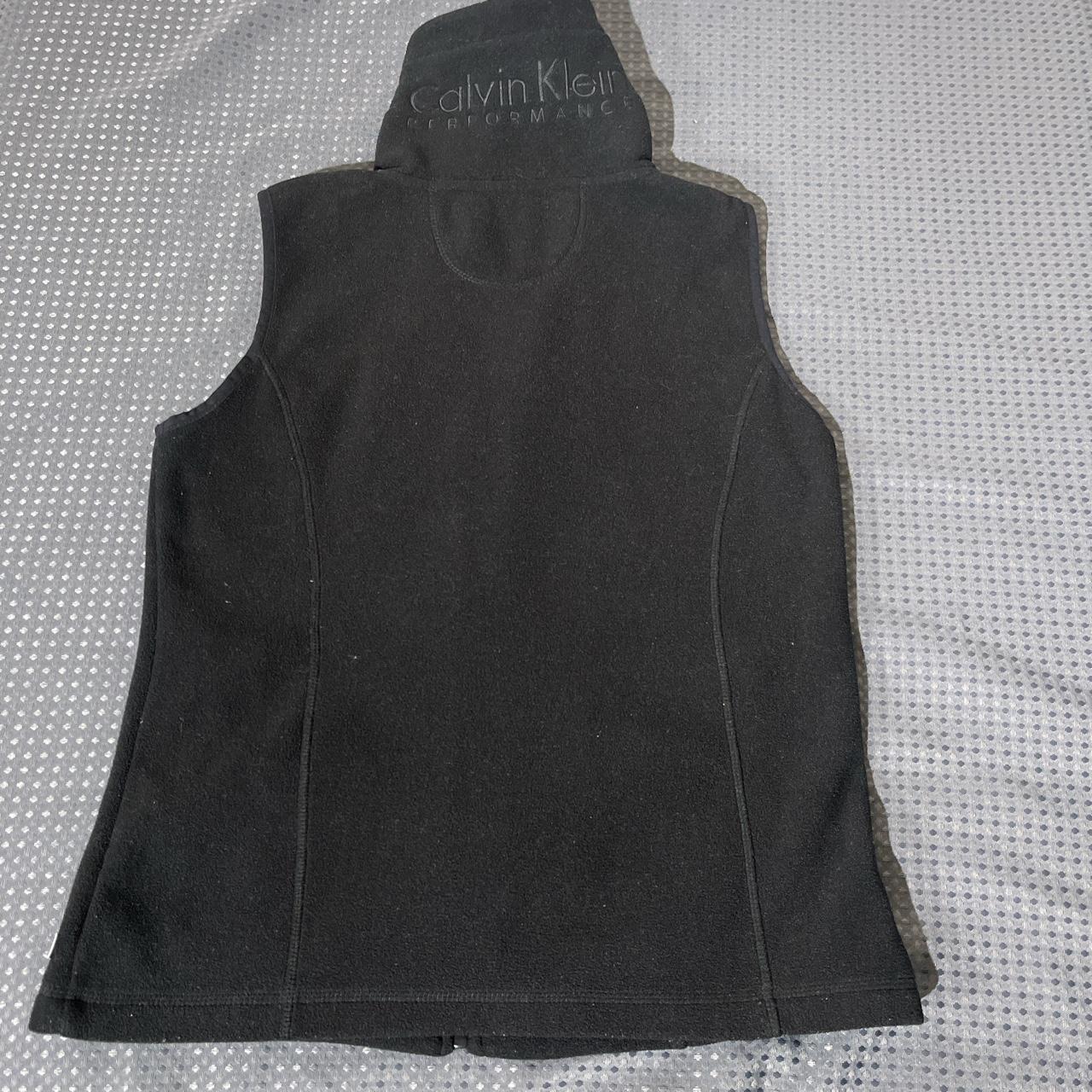 Calvin Klein Performance Fleece Vest Length 28 Depop