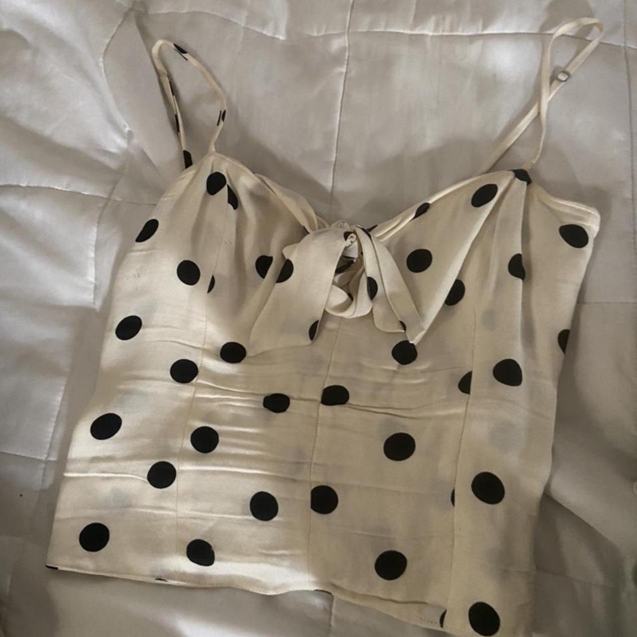 Interest check reformation top ties at front,... - Depop