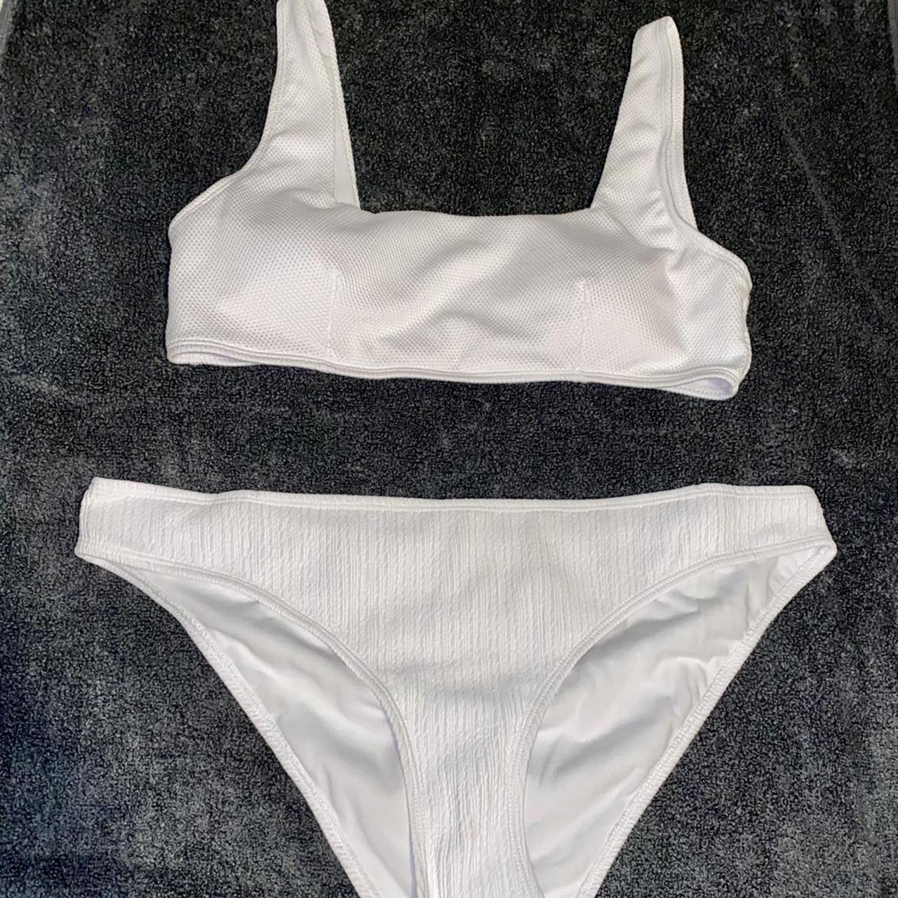 Primark Women's White Bikinis-and-tankini-sets | Depop