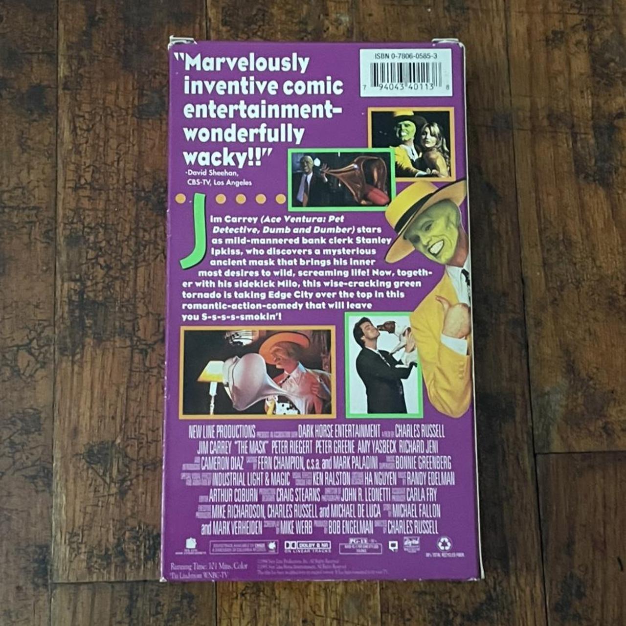 the mask vhs , jim carrey , 90s comedy #themask #90s... - Depop