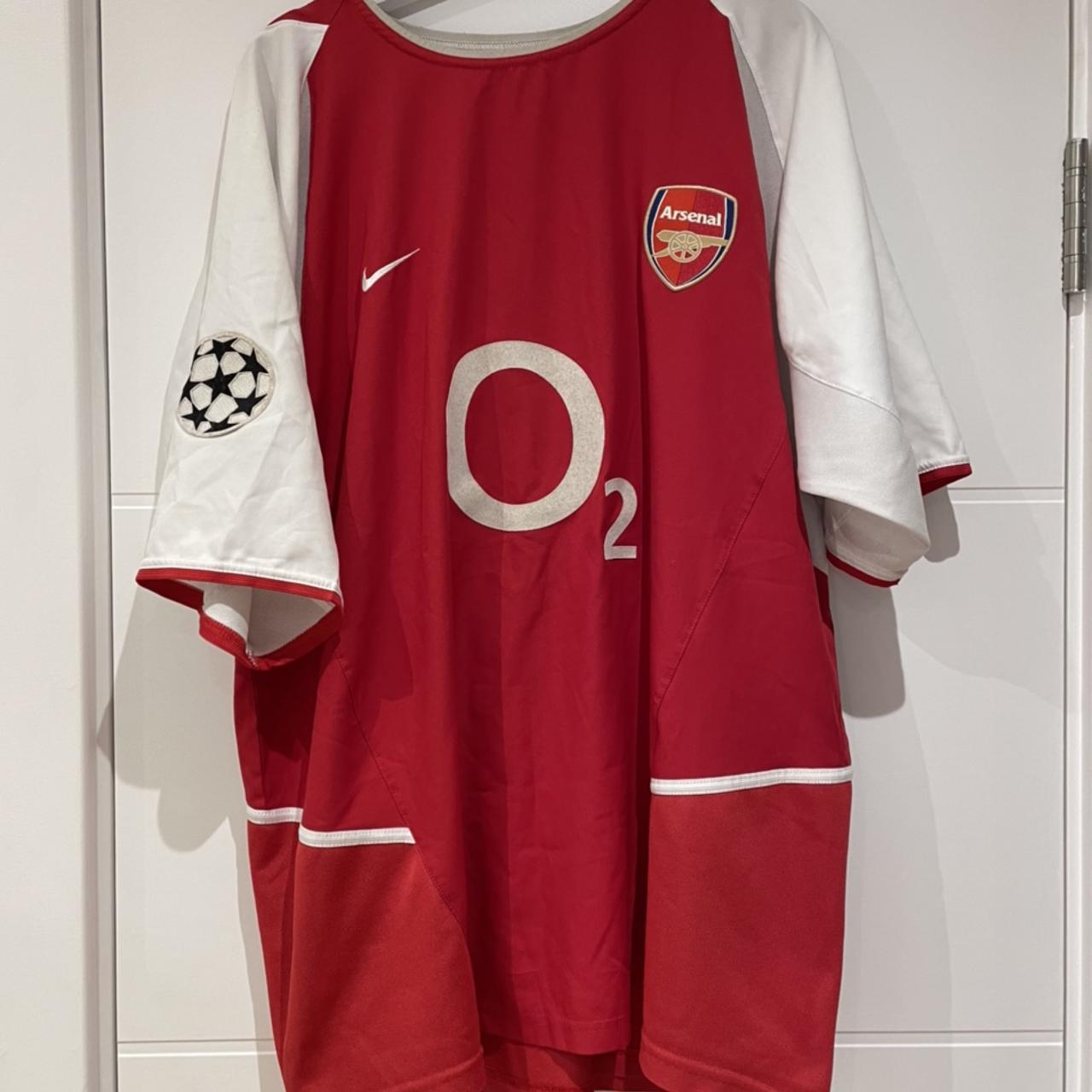 Arsenal 2002-2004 Home Shirt Nike O2 #14 Henry. Made... - Depop