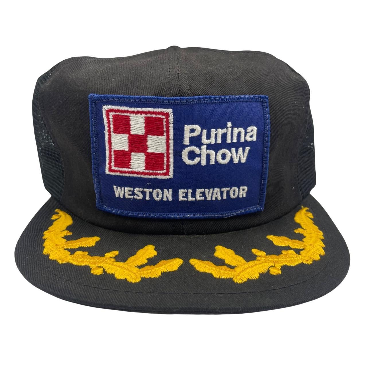 Vintage Purina Chow K Products Snapback Trucker Hat.... - Depop