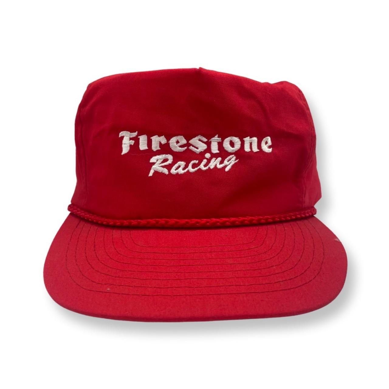 Firestone Racing Snapback Trucker Hat. Good used... - Depop